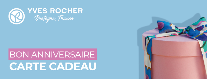 E-Carte Cadeau Yves Rocher